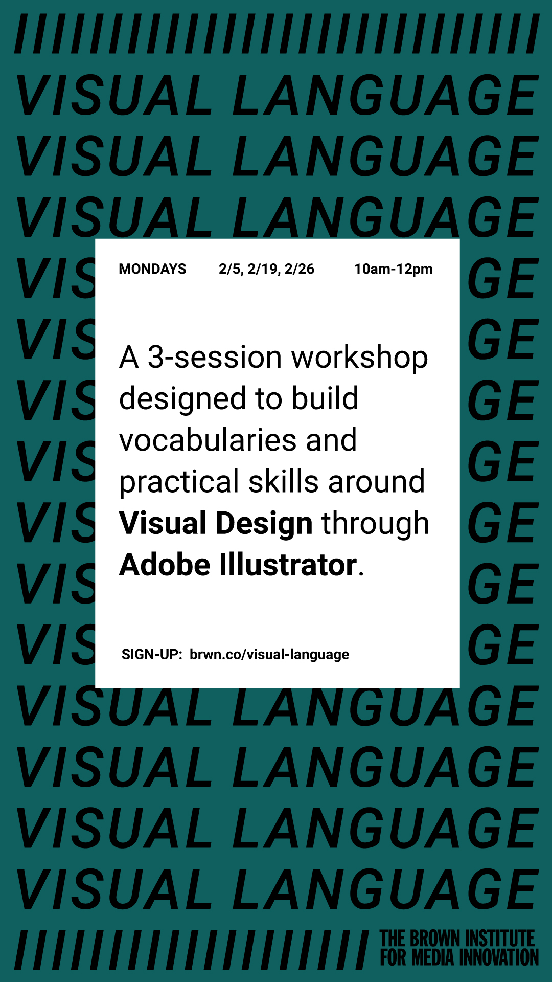 Visual Language – Brown Institute