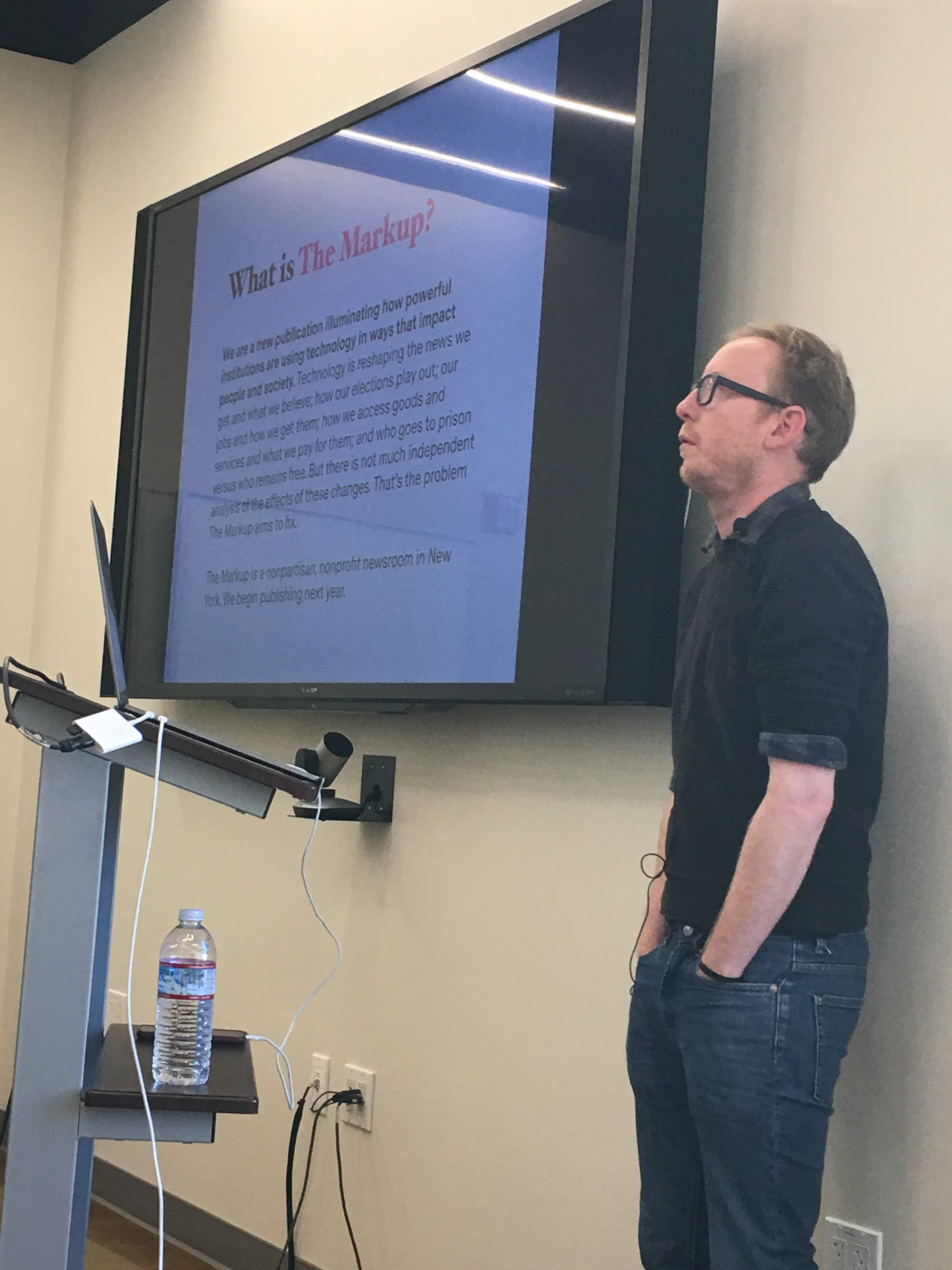 Jeff Larson introduces The Markup – Brown Institute