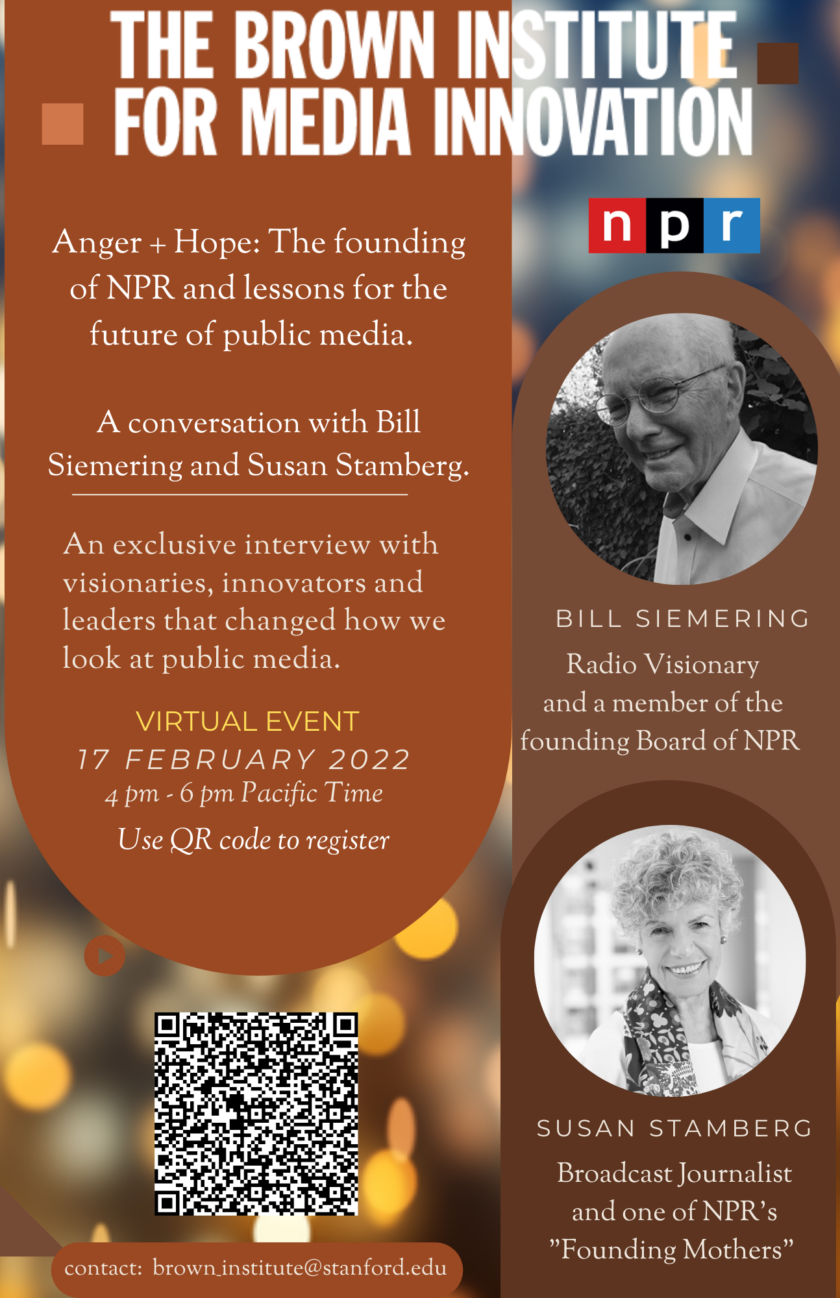 Anger + Hope – The founding of NPR and lessons for the future of public ...
